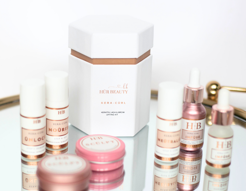 Luxurious Eyelash Extensions and Beauty Room Essentials