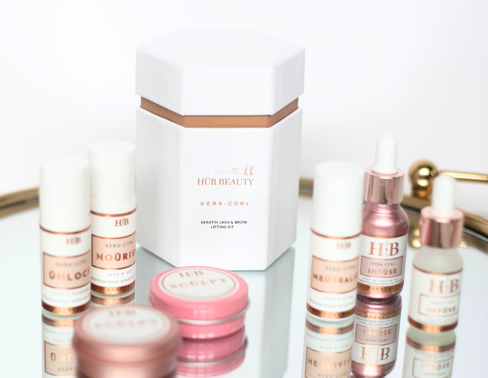 Luxurious Eyelash Extensions and Beauty Room Essentials
